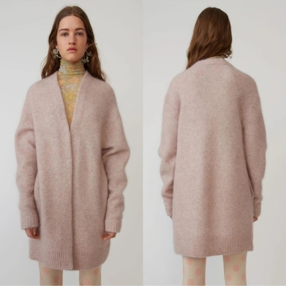 Acne Studios | Sweaters | Pink Acne Studios Raya Cardigan | Poshmark